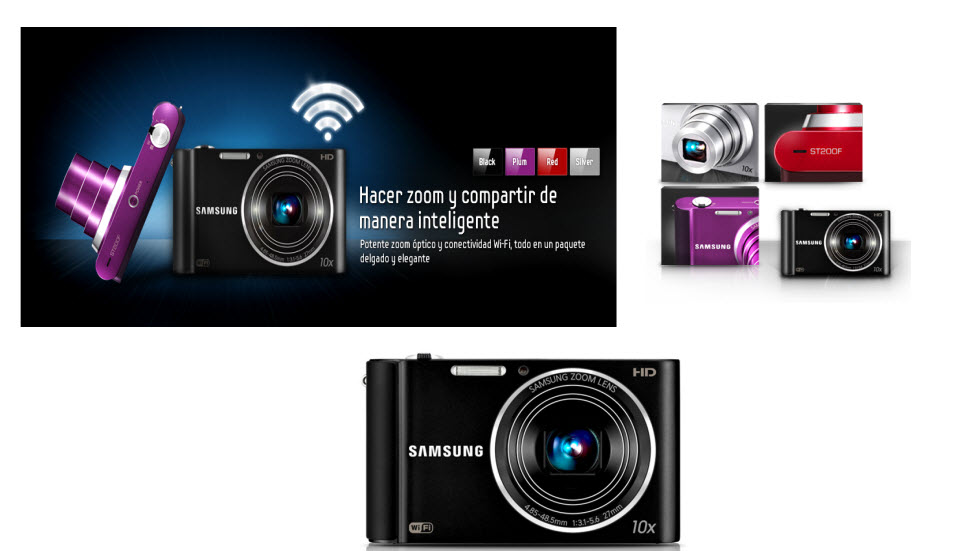 Cámara digital Samsung ST200F | TecnoAutos.com